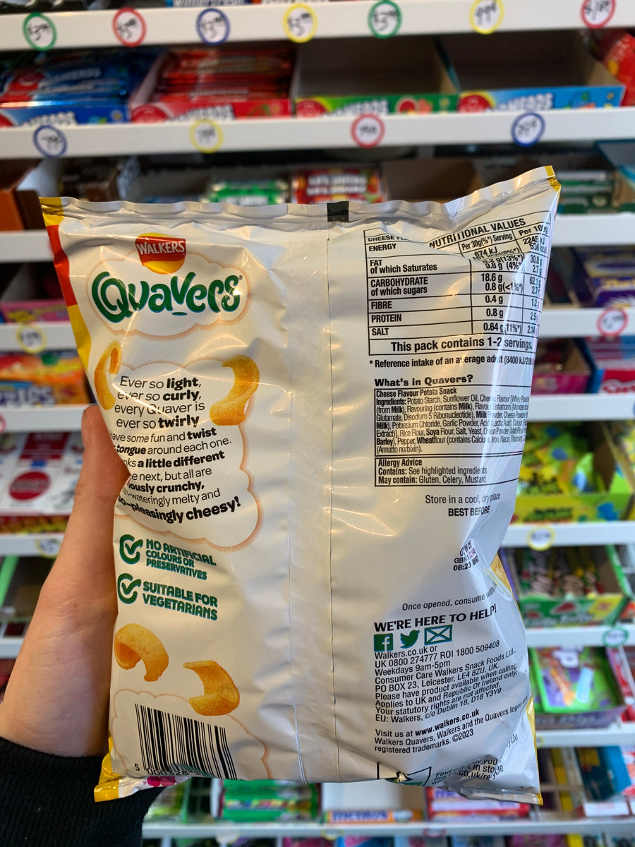 Quavers - Cheese – Dessart Sweets Ice Cream & Candy Store