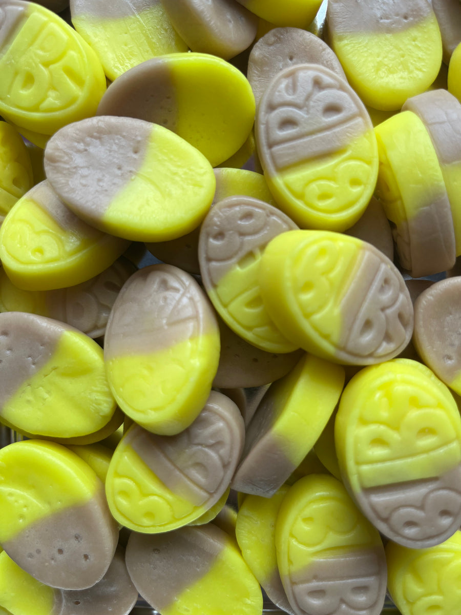 Bubs Banana Caramel Ovals – Dessart Sweets Ice Cream & Candy Store