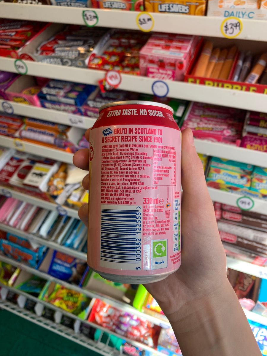 IRN BRU Raspberry Ripple – Dessart Sweets Ice Cream & Candy Store