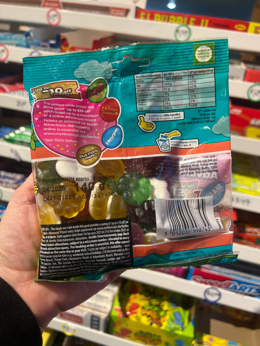 Haribo Buzzy Bees – Dessart Sweets Ice Cream & Candy Store