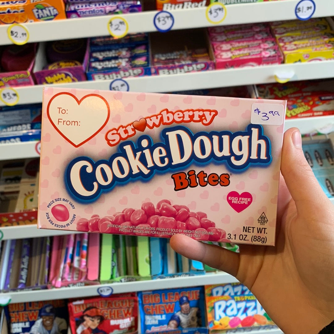 Strawberry Cookie Dough Bites – Dessart Sweets Ice Cream & Candy Store