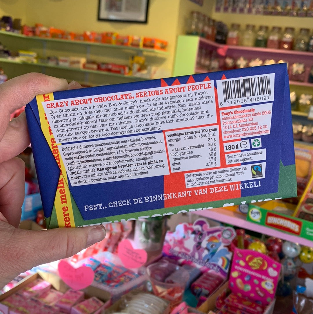 Tony’s Chocolonely Chocolate Love A-fair – Dessart Sweets Ice Cream ...