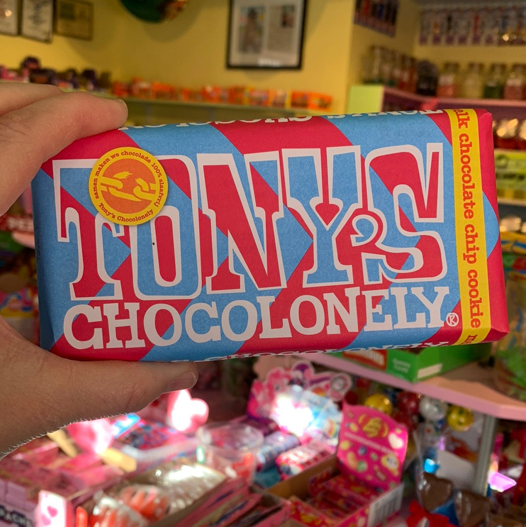 Tony’s Chocolonely Chocolate Chip Cookie – Dessart Sweets Ice Cream ...