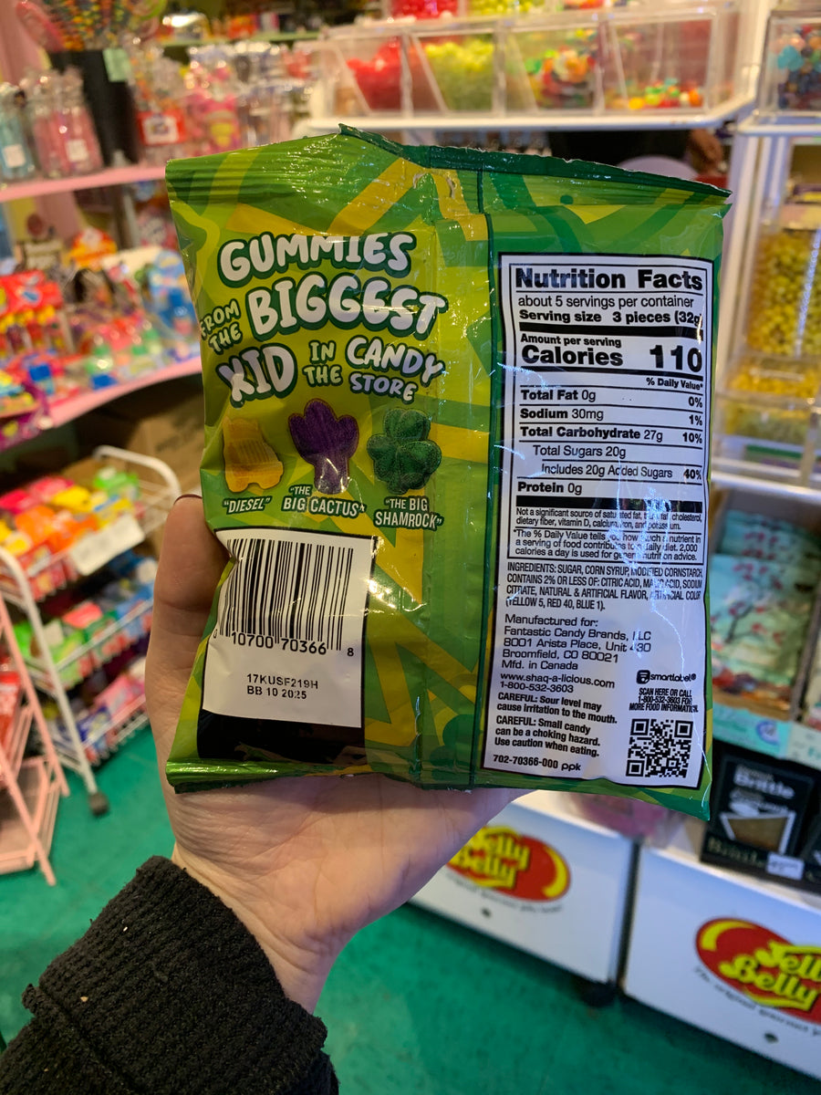 Shaqalicious XL Gummies – Dessart Sweets Ice Cream & Candy Store