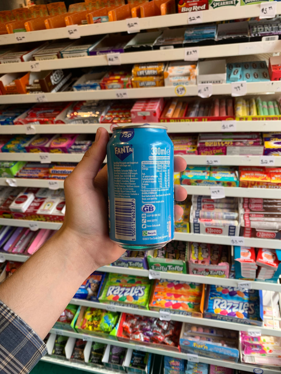 Fanta - Pineapple Grapefruit – Dessart Sweets Ice Cream & Candy Store