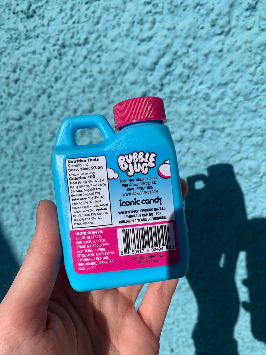 Bubble Jug - Blue Raspberry – Dessart Sweets Ice Cream & Candy Store