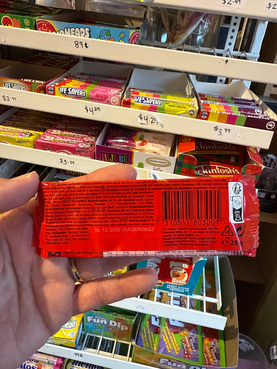 Daim Chocolate Bar – Dessart Sweets Ice Cream & Candy Store