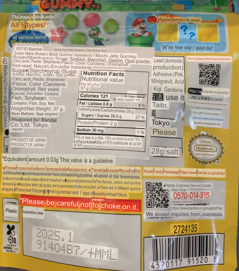 Japanese Mario Fruit Mystery – Dessart Sweets Ice Cream & Candy Store