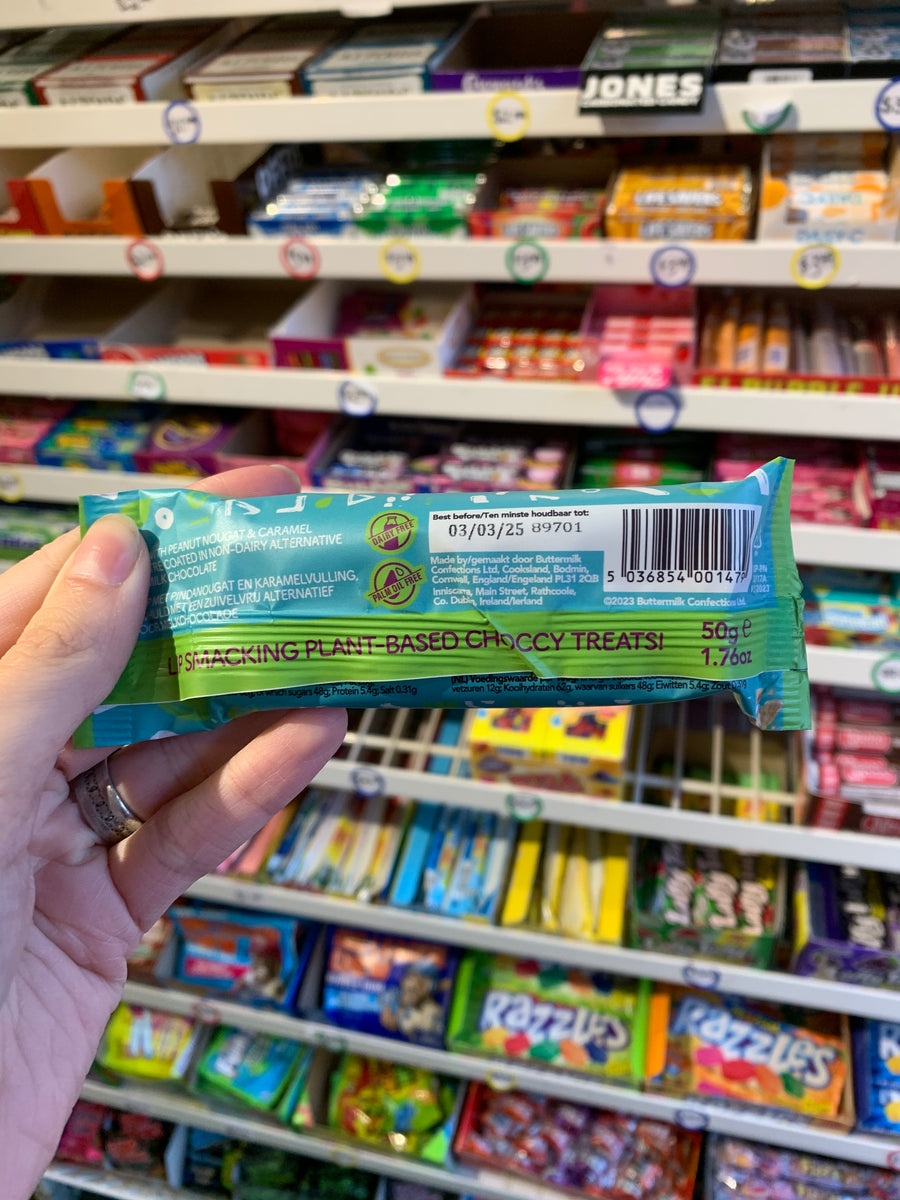 Buttermilk Peanut Nougat Choccy Bar – Dessart Sweets Ice Cream & Candy ...