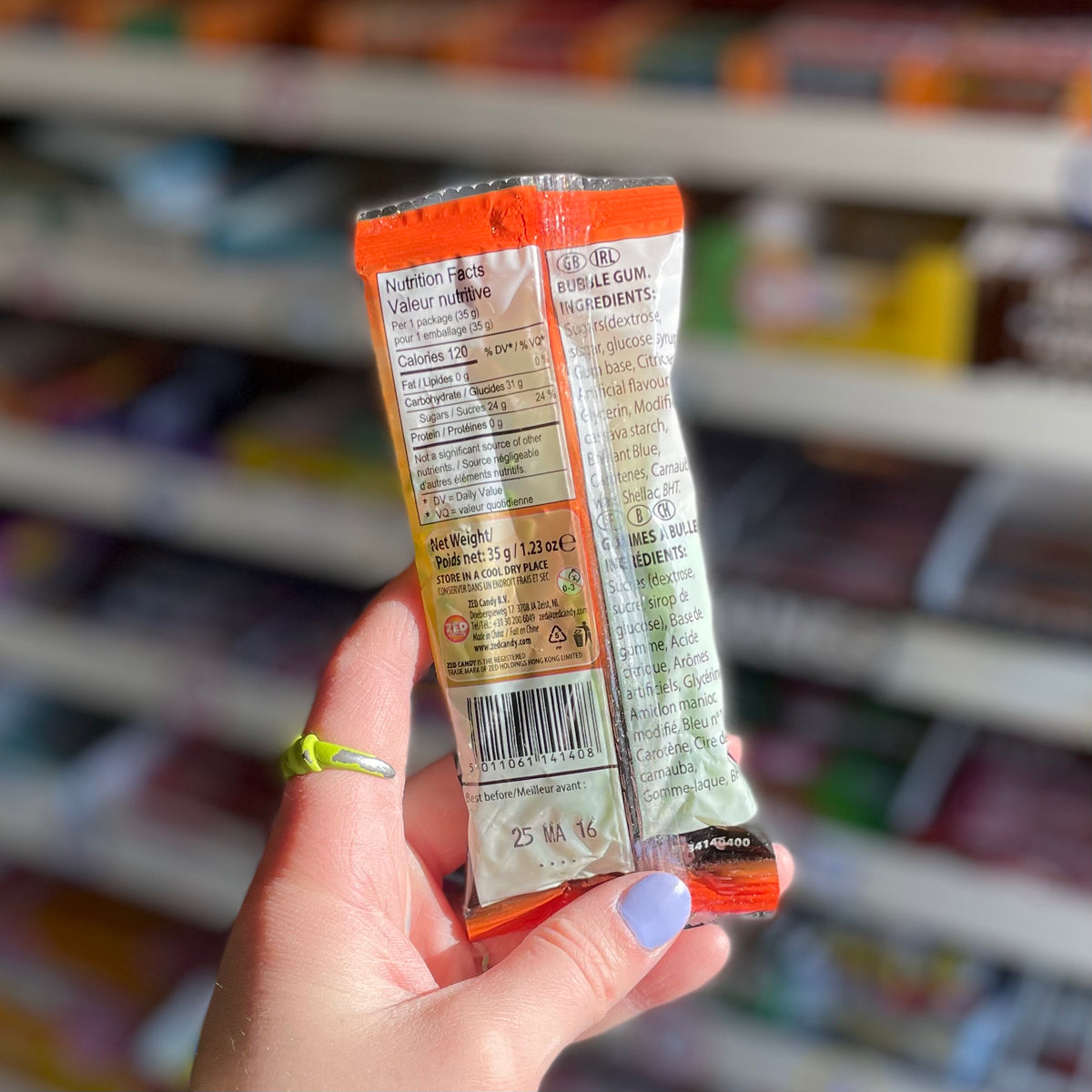 Sour Snot Shots Gum – Dessart Sweets Ice Cream & Candy Store