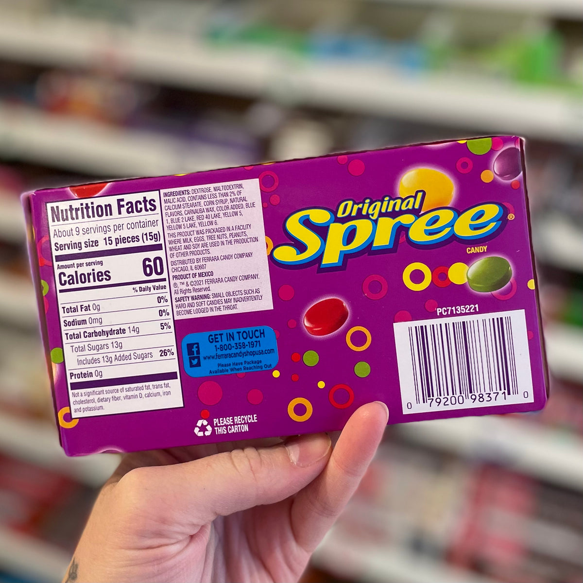 Spree Theatre Box – Dessart Sweets Ice Cream & Candy Store