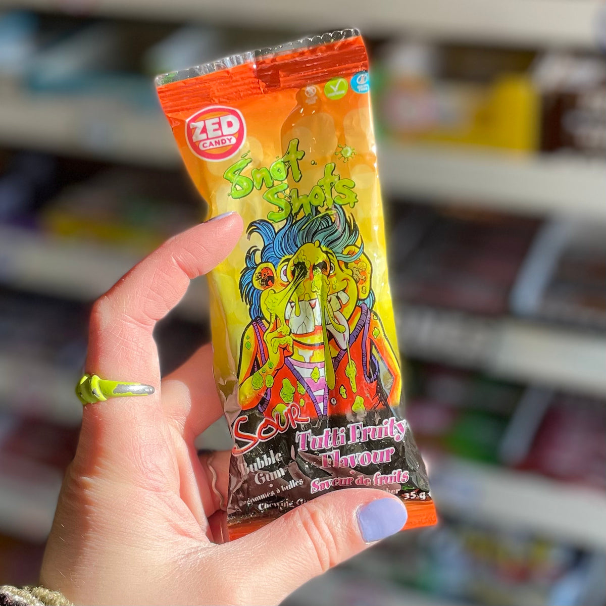Sour Snot Shots Gum – Dessart Sweets Ice Cream & Candy Store