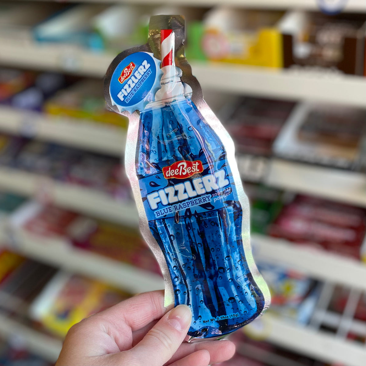 DeeBest Fizzlerz Powder Blue Raspberry – Dessart Sweets Ice Cream ...