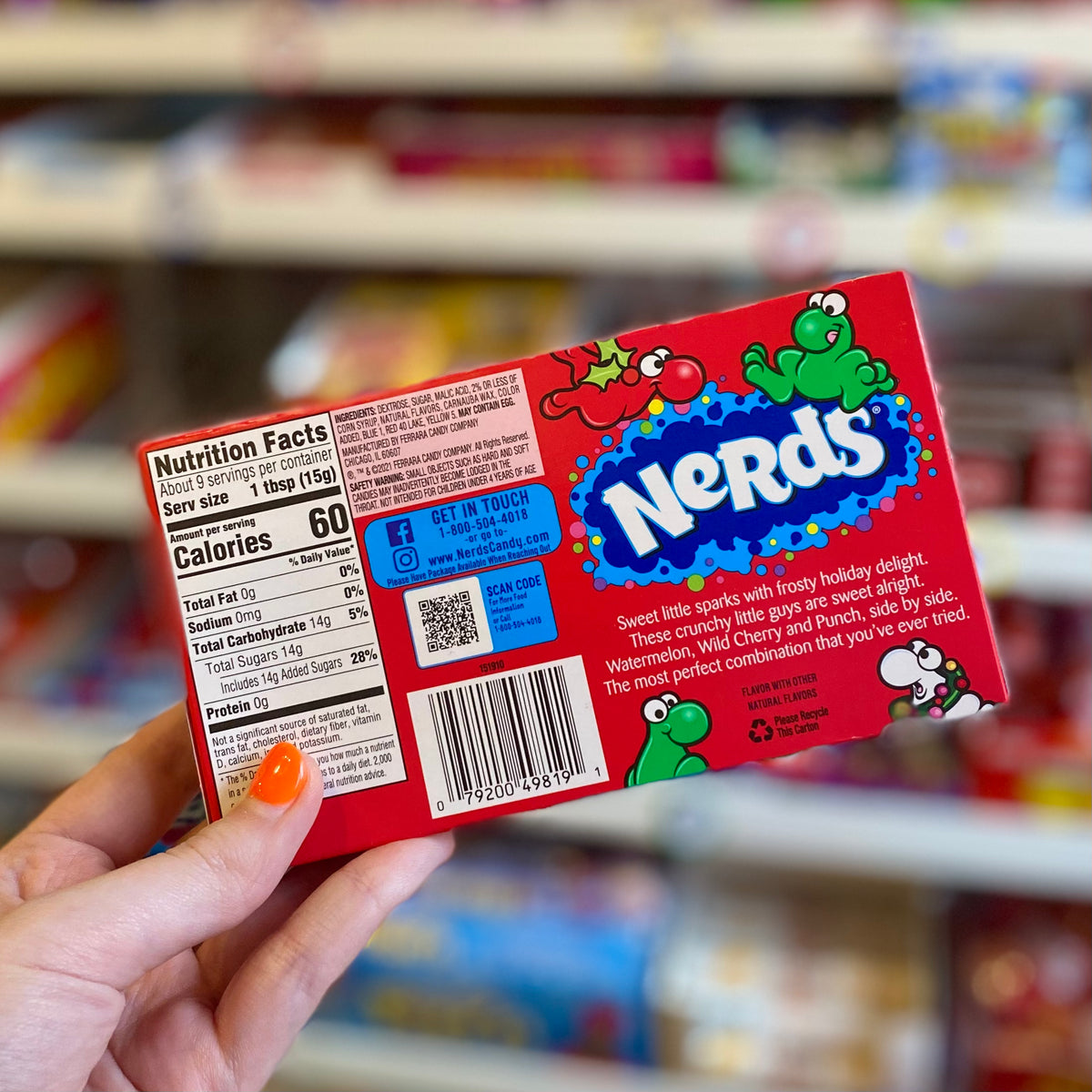 Frosty Nerds – Dessart Sweets Ice Cream & Candy Store