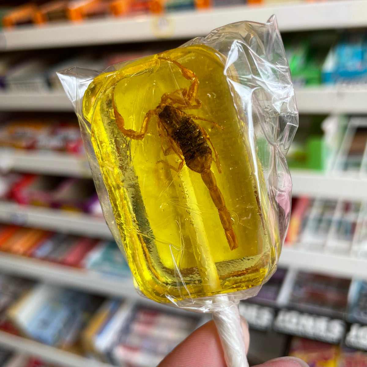 Banana Scorpion Sucker – Dessart Sweets Ice Cream & Candy Store