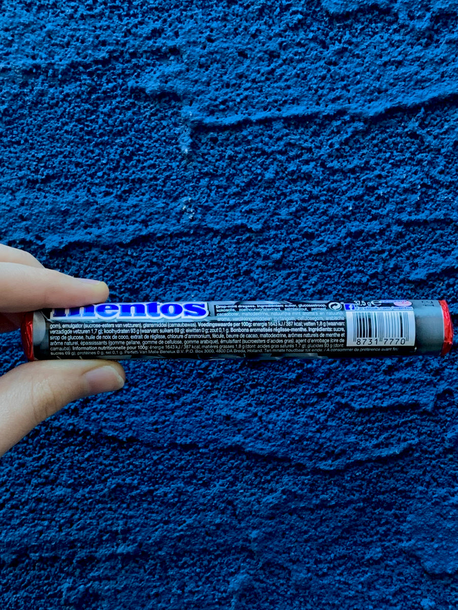 Mentos - Licorice – Dessart Sweets Ice Cream & Candy Store