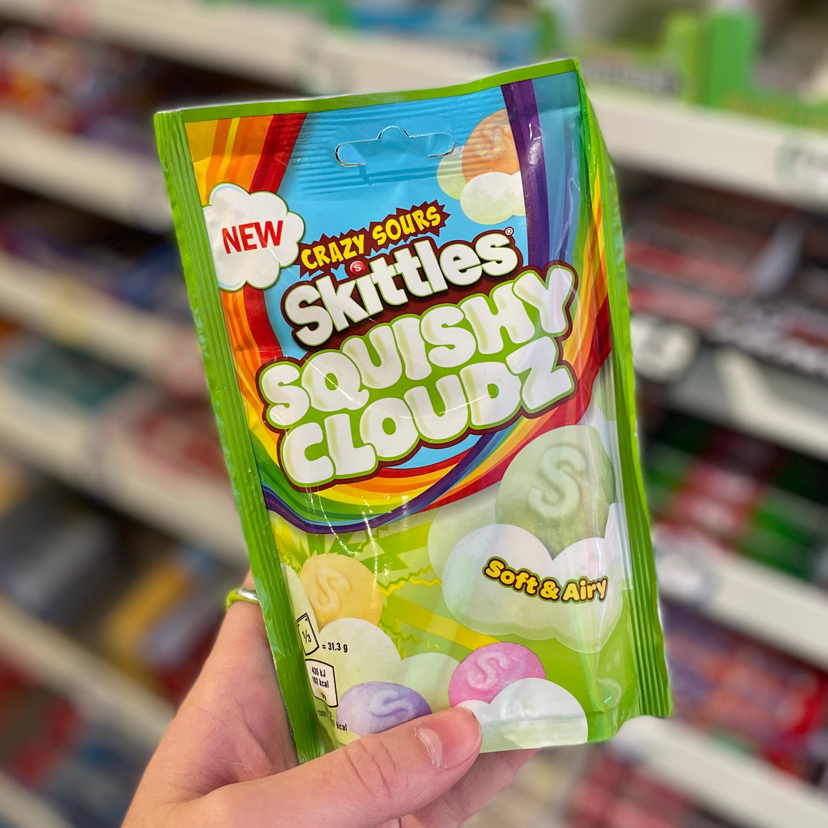 Crazy Sours Skittles Squishy Cloudz – Dessart Sweets Ice Cream & Candy ...