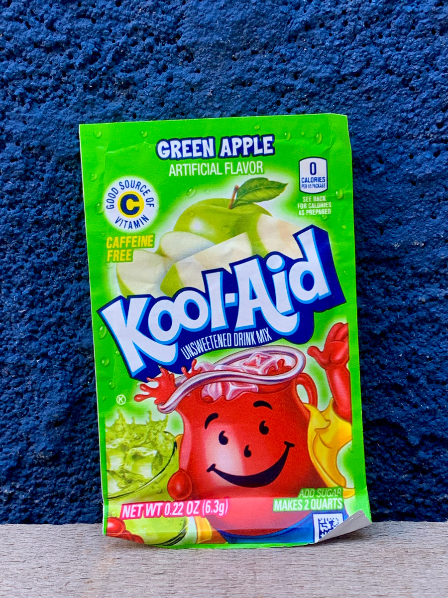Kool Aid - Green Apple – Dessart Sweets Ice Cream & Candy Store