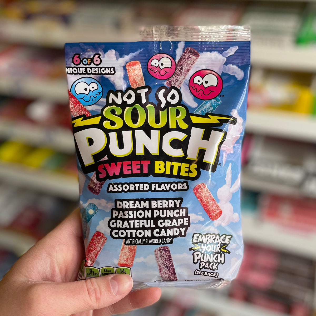 Sour Punch Not So Sour Sweet Bites – Dessart Sweets Ice Cream & Candy Store