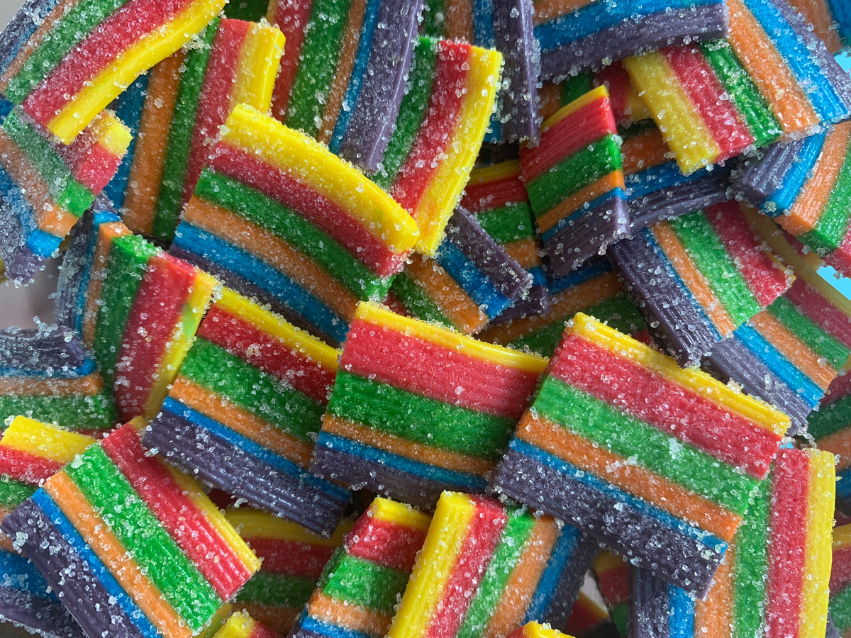 Sour Rainbow Strips – Dessart Sweets Ice Cream & Candy Store