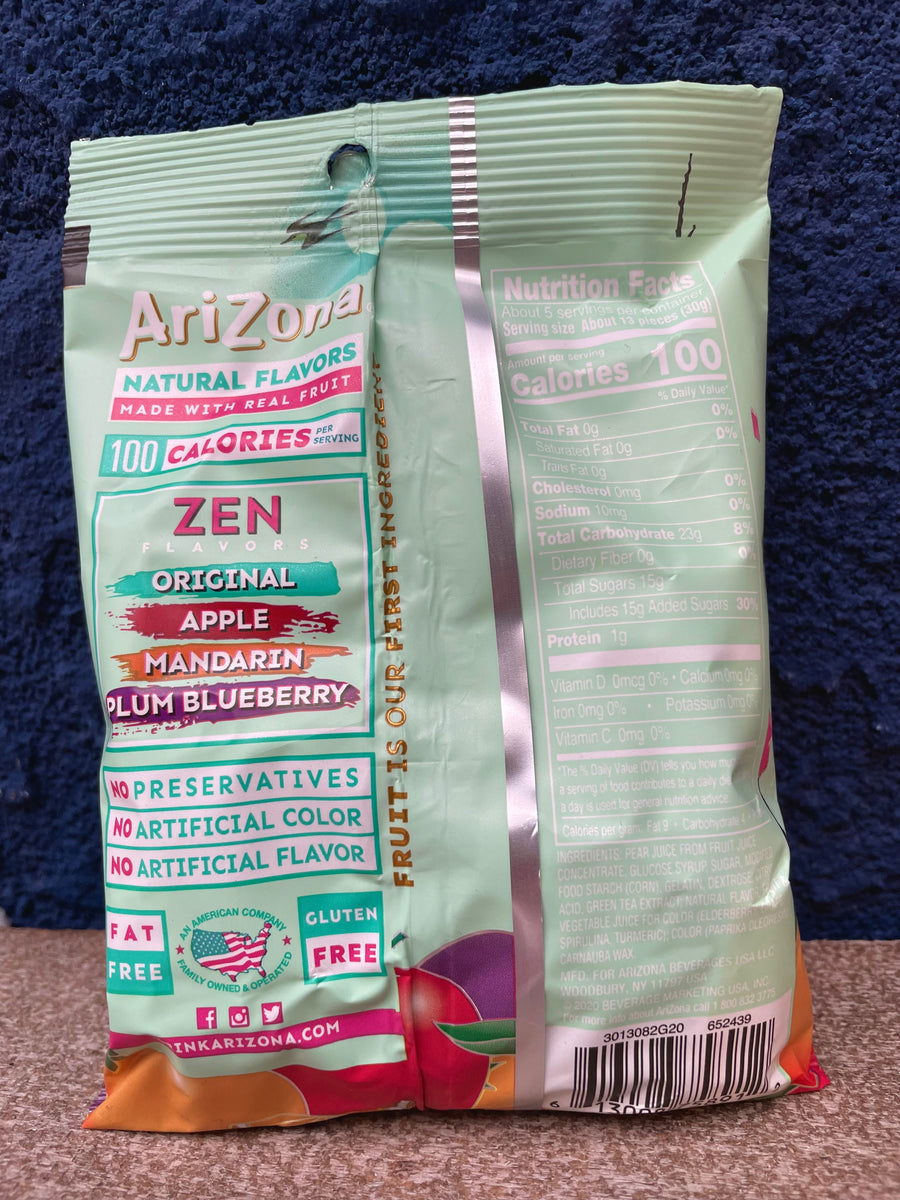 Arizona Green Tea Gummies – Dessart Sweets Ice Cream & Candy Store
