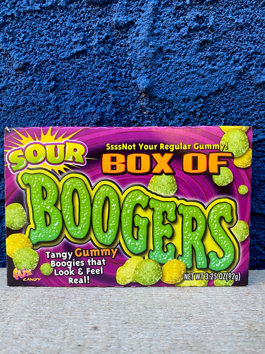 Sour Box of Boogers – Dessart Sweets Ice Cream & Candy Store