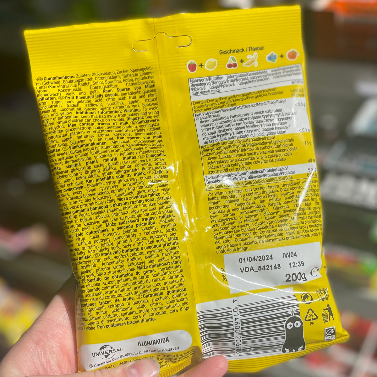 Minions Original Gummies – Dessart Sweets Ice Cream & Candy Store